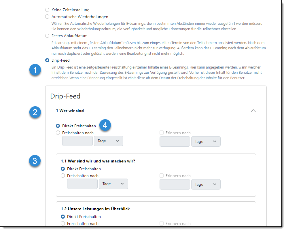 So stellen Sie Drip-Feed ein | TUTORize