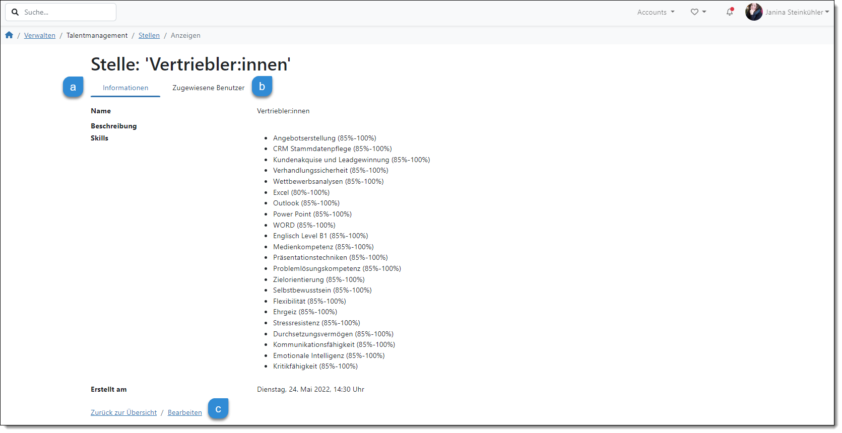 So legen Sie Stellen an und verwalten diese | TUTORize